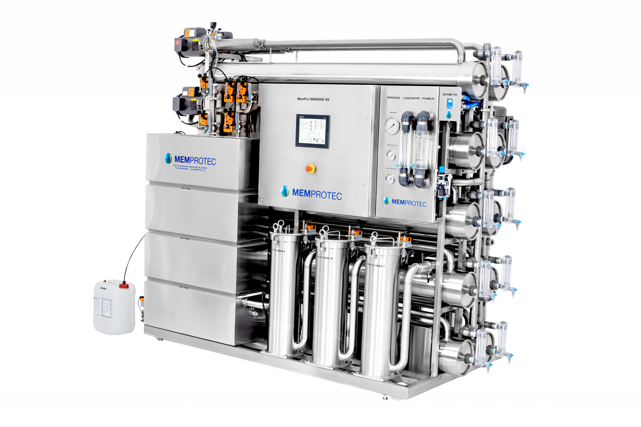 Concentrateur – Memprotec