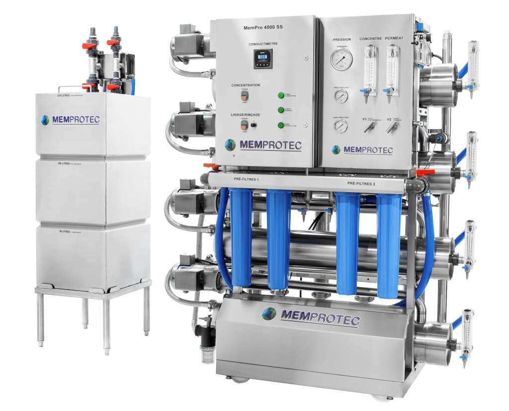 Concentrateur – Memprotec